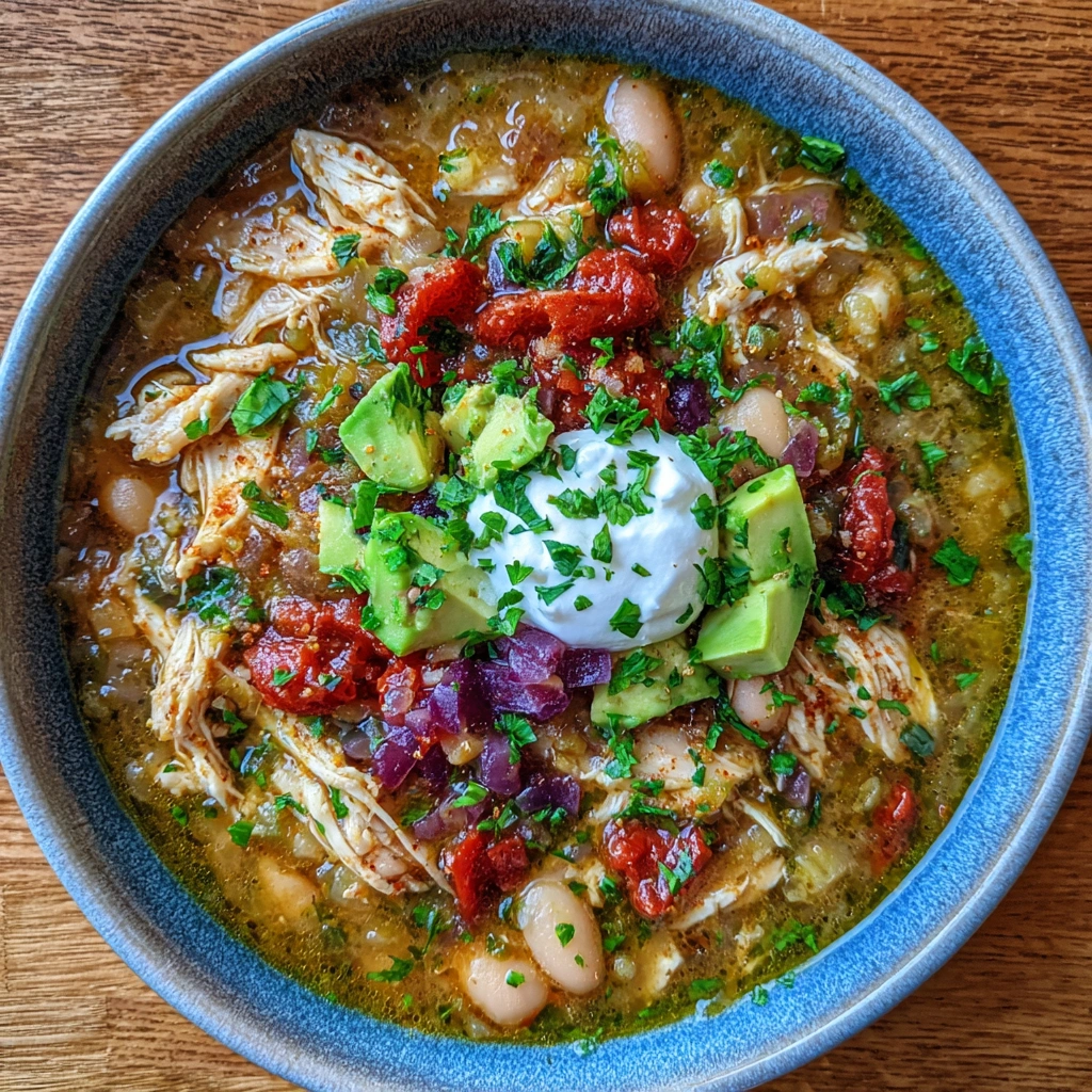 Salsa Verde Chicken Chili with Fire Roasted Tomatoes : Irresistible 25 ...