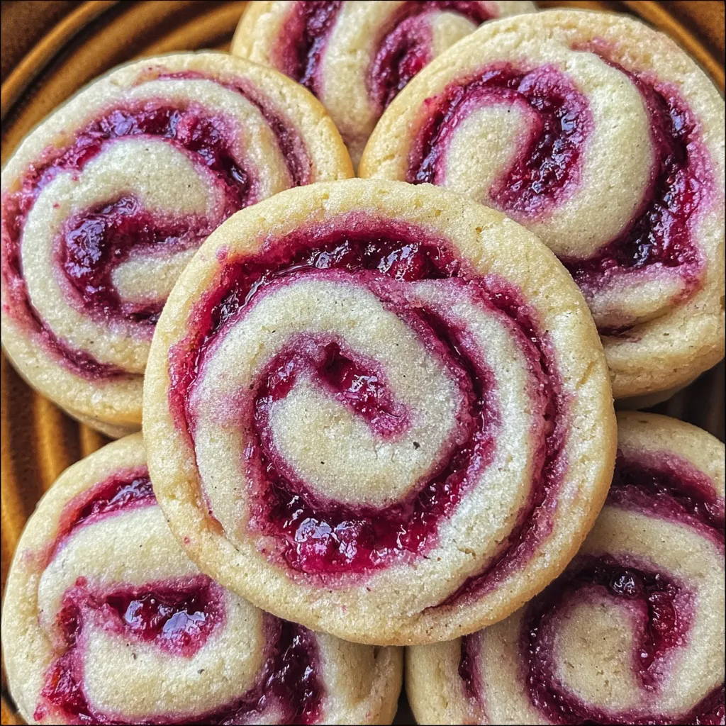 Raspberry Swirl Cookies: Delicious 12-Minute Bake for Home Cooks.
