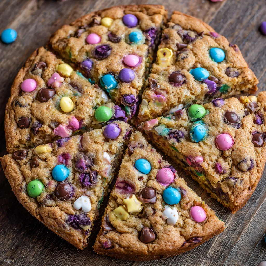 Easter Cookie Cake: This 7-step recipe delivers a delicious, colorful ...